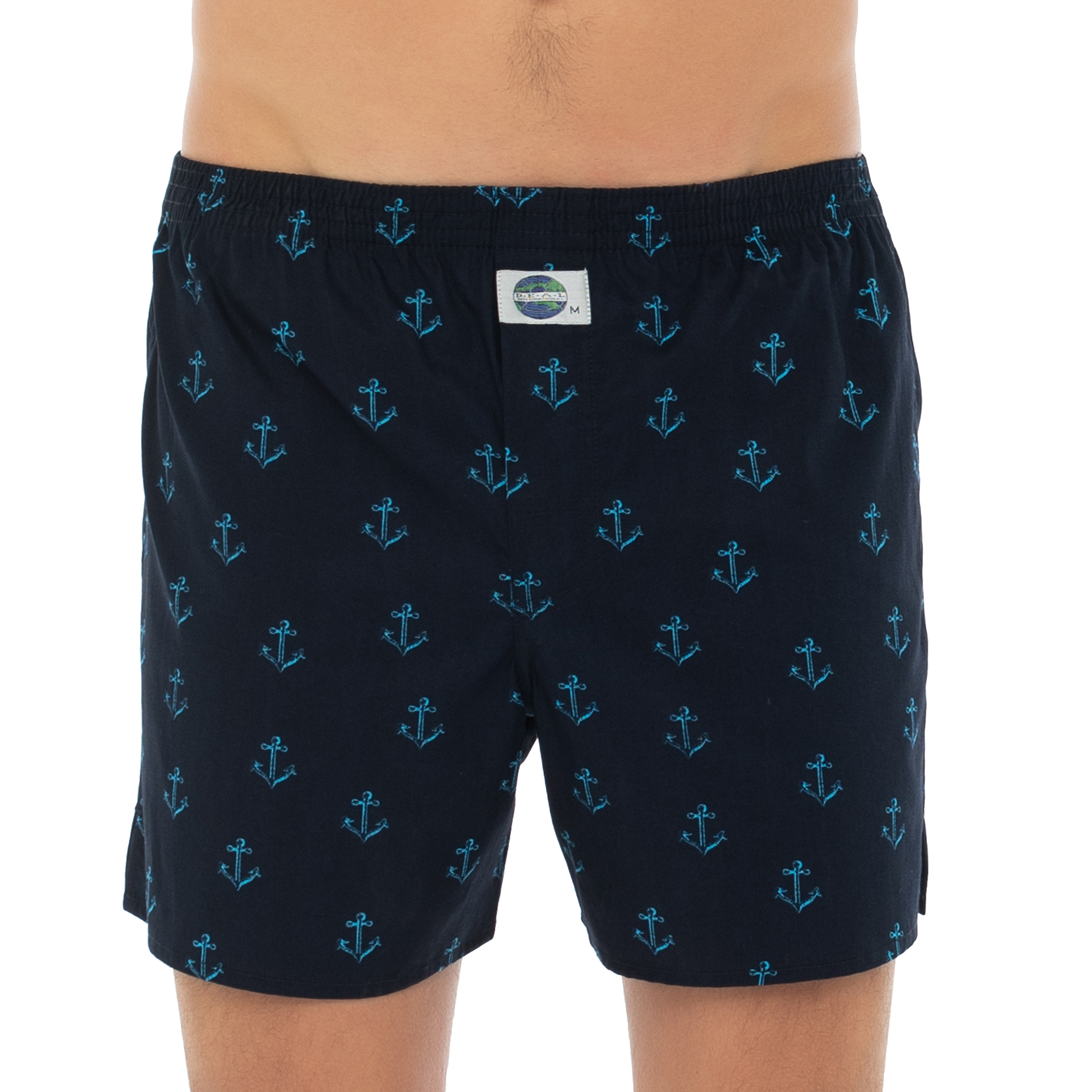 Dunkelblaue Boxershorts von D.E.A.L International | Boxerman