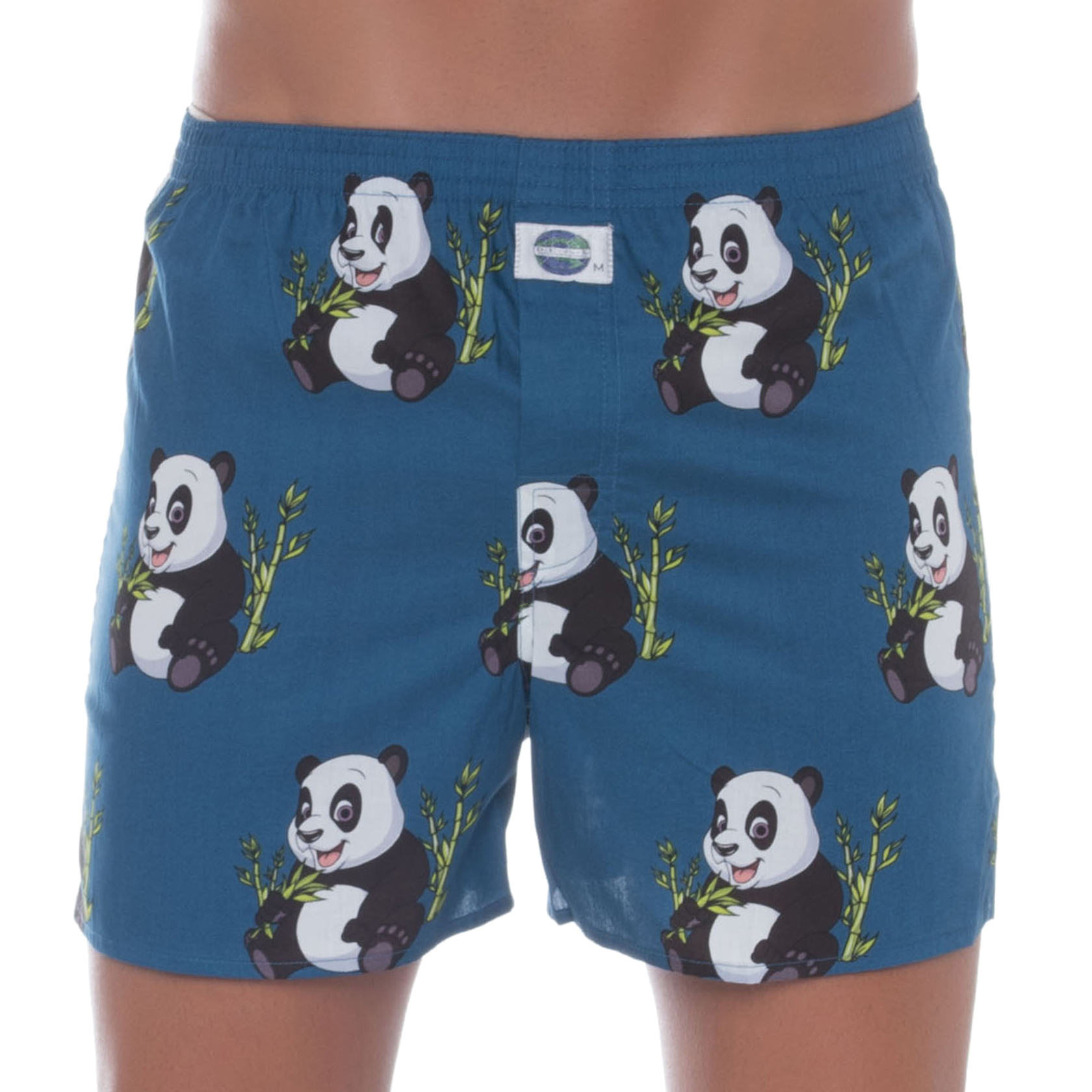 Boxershorts mit Panda-Print von D.E.A.L International | Boxerman
