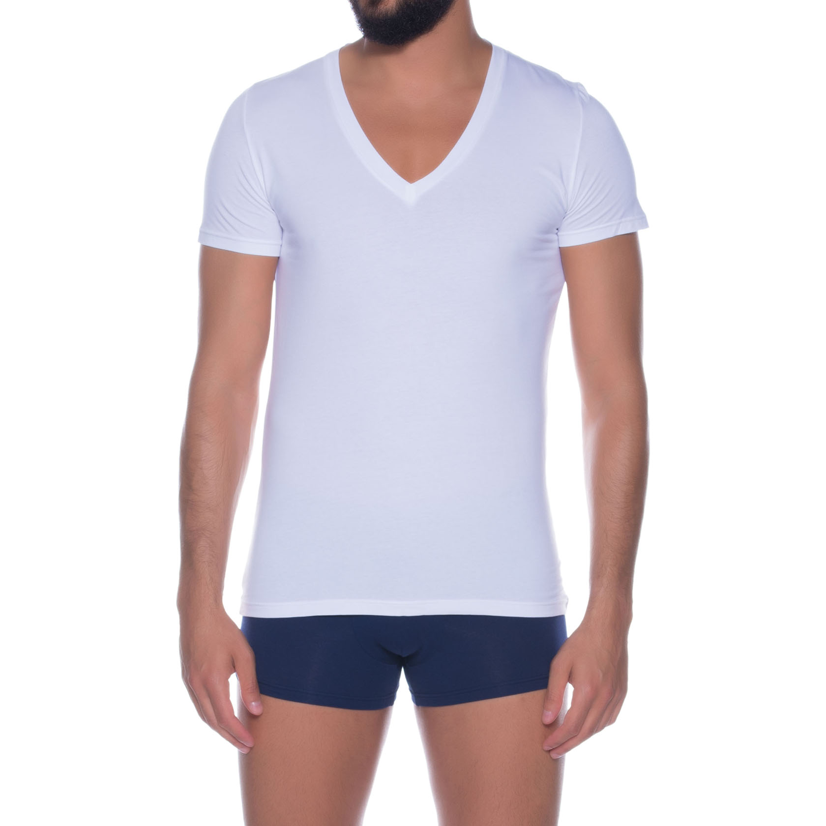 HOM T-Shirt Weiß SUPREME Cotton | Boxerman
